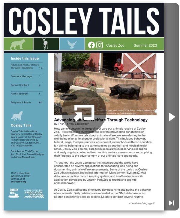 News & Media – Cosley Zoo